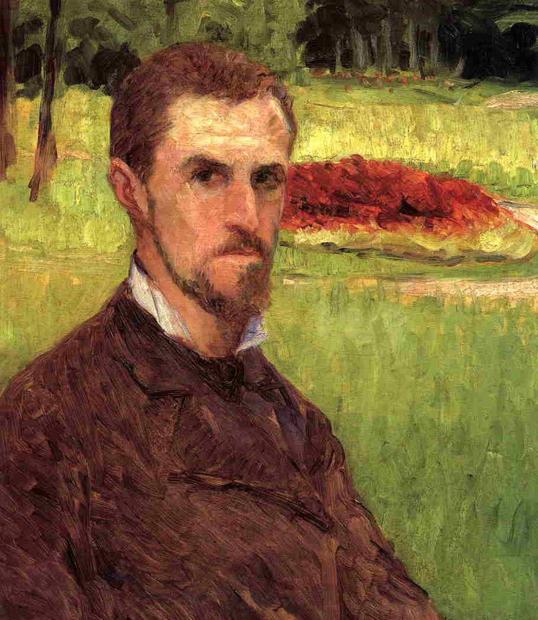 Self Portrait, 1875-76 by Gustave Caillebotte